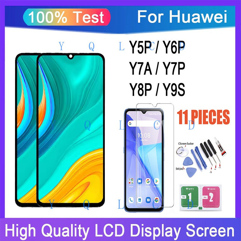 Original Huawei Y5P Y6P Y7A Y7P Y8P 2020 Y9S LCD Display Touch Screen ...