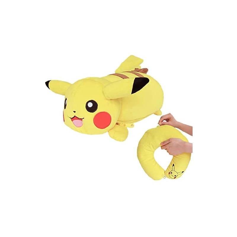 ( Japan ship )Pokemon Pikachu 2-Way Neck Pillow | Shopee Malaysia