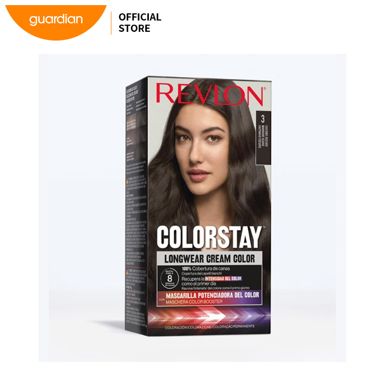Revlon Colorstay Longwear Cream Color Shade 3 Darkest Brown | Shopee ...