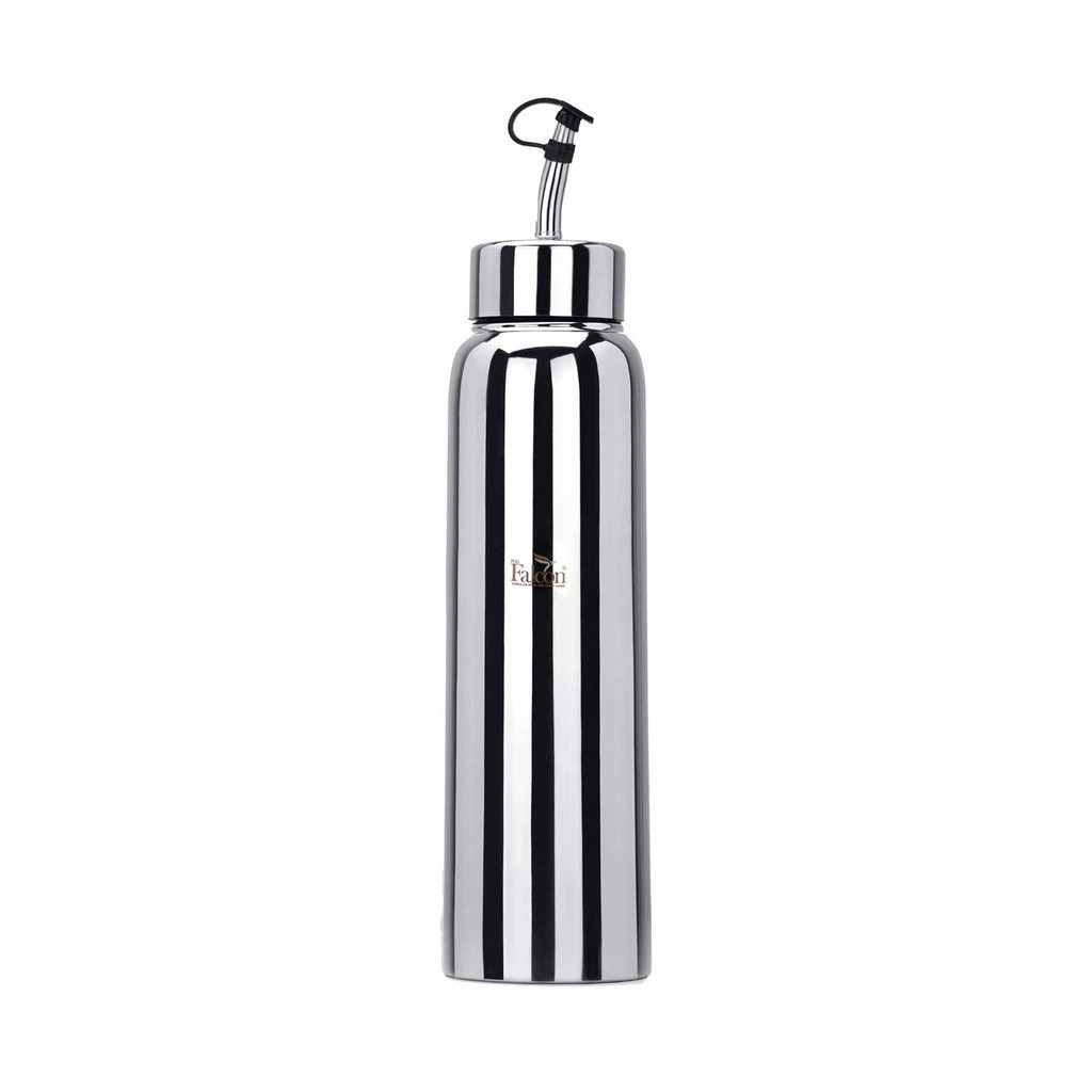 Stainless Steel Oil Dispenser Condiment Bottele (550ml/700ml/950ml) | Sause Bottle Vinegar ...