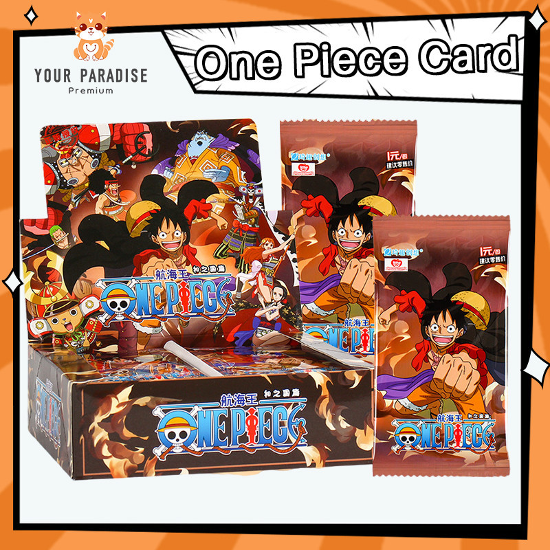 Genuine One Piece card animation peripheral whole box collection card ...