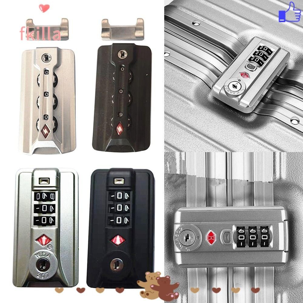 FKILLA1 Customs Password Lock, Anti theft Security Tool 3 Digit ...