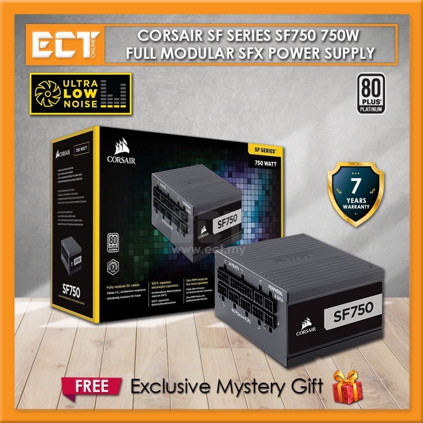 Corsair SF-L Series SF850L / SF1000L Fully Modular 80PLUS Gold SFX-L ...