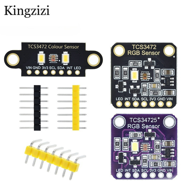 TCS34725 Color Sensor Recognition Module RGB Development Board IIC I2C ...