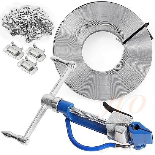 Stainless Steel Strapping Banding Tool Spin Banding Tight Plier Metal ...