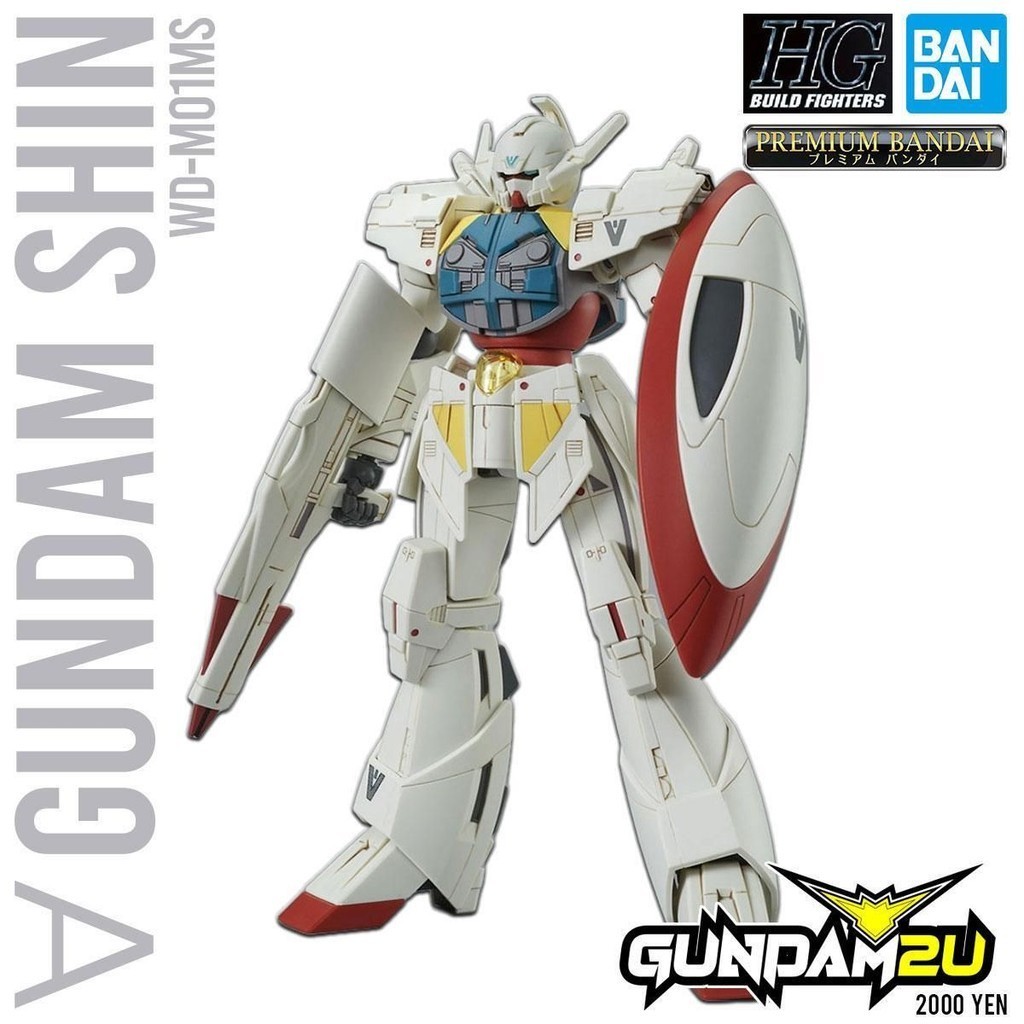 P-BANDAI HG 1/144 Turn A Gundam SHIN - High Grade Build Fighters ...