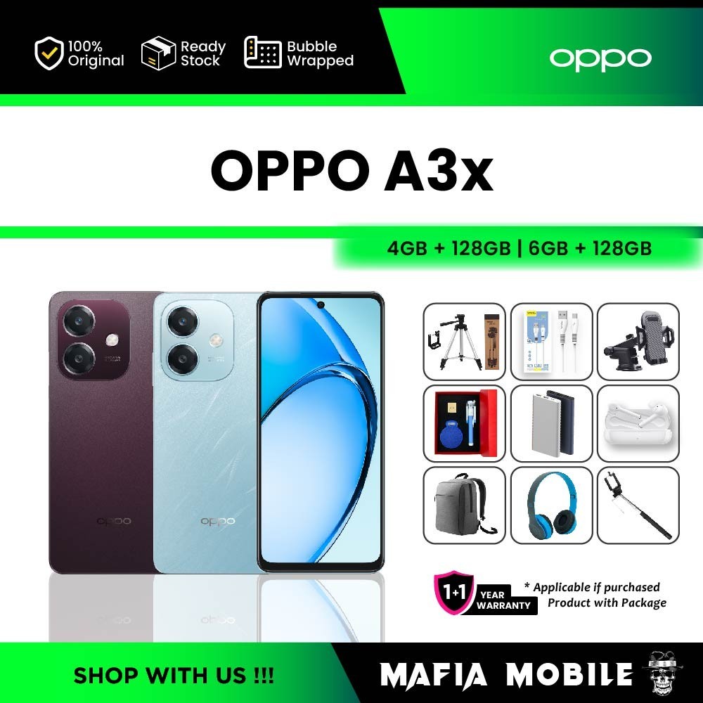 OPPO A3x [4GB RAM 64GB ROM] [4GB RAM 128GB ROM] [6GB RAM 128GB ROM ...