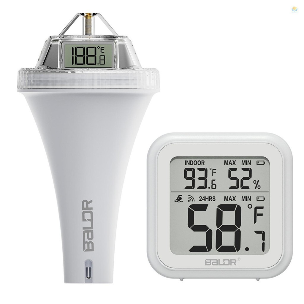 Pool Thermometer Floating Easy Read Digital Swimming Pool Thermometer ...