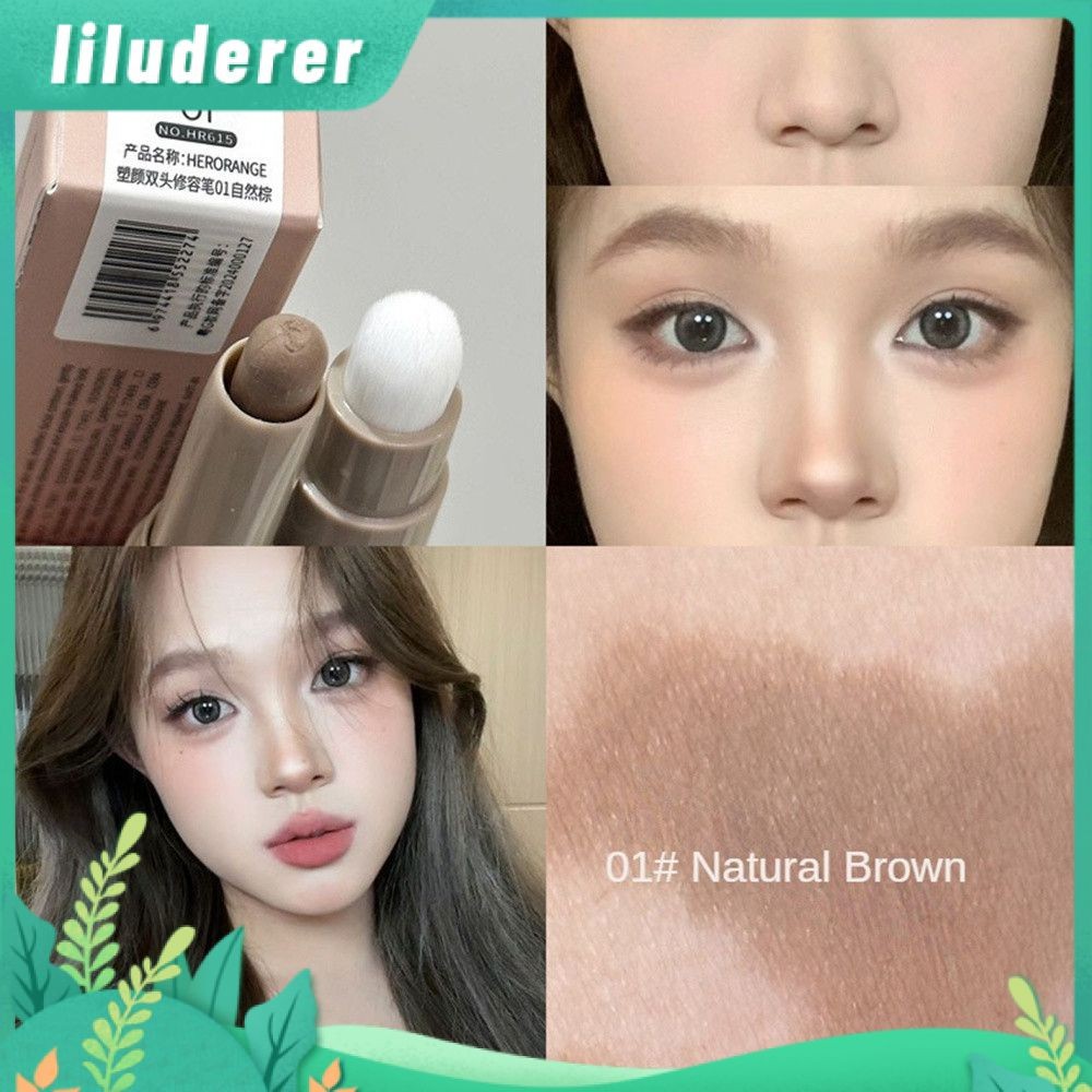 Herorange Double-headed Contour Pen Create 3d High Nose Bridge Face ...