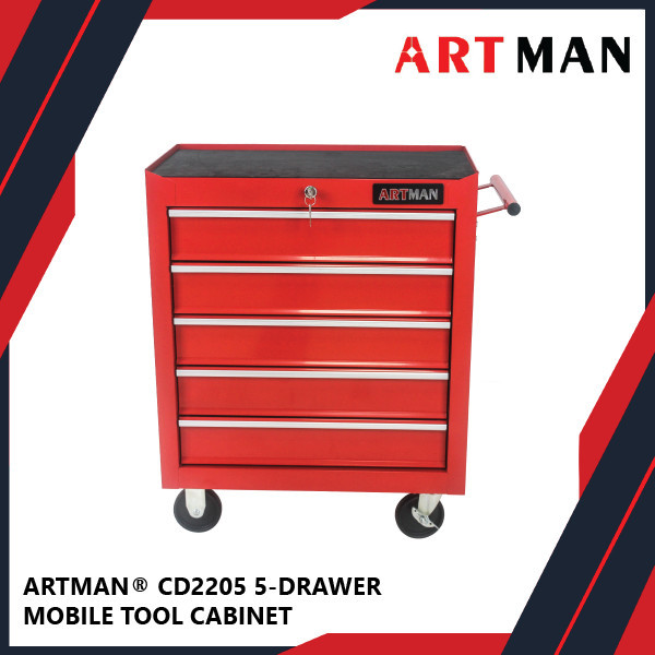 ARTMAN CD2205 5 DRAWER TOOL CABINET | Shopee Malaysia