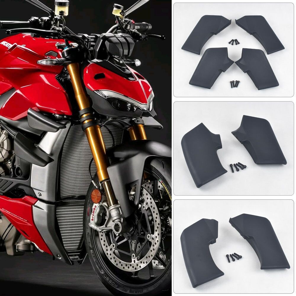 4pcs Winglets Wings Spoiler Fxed For DUCATI Streetfighter V4 V4S V4SP ...