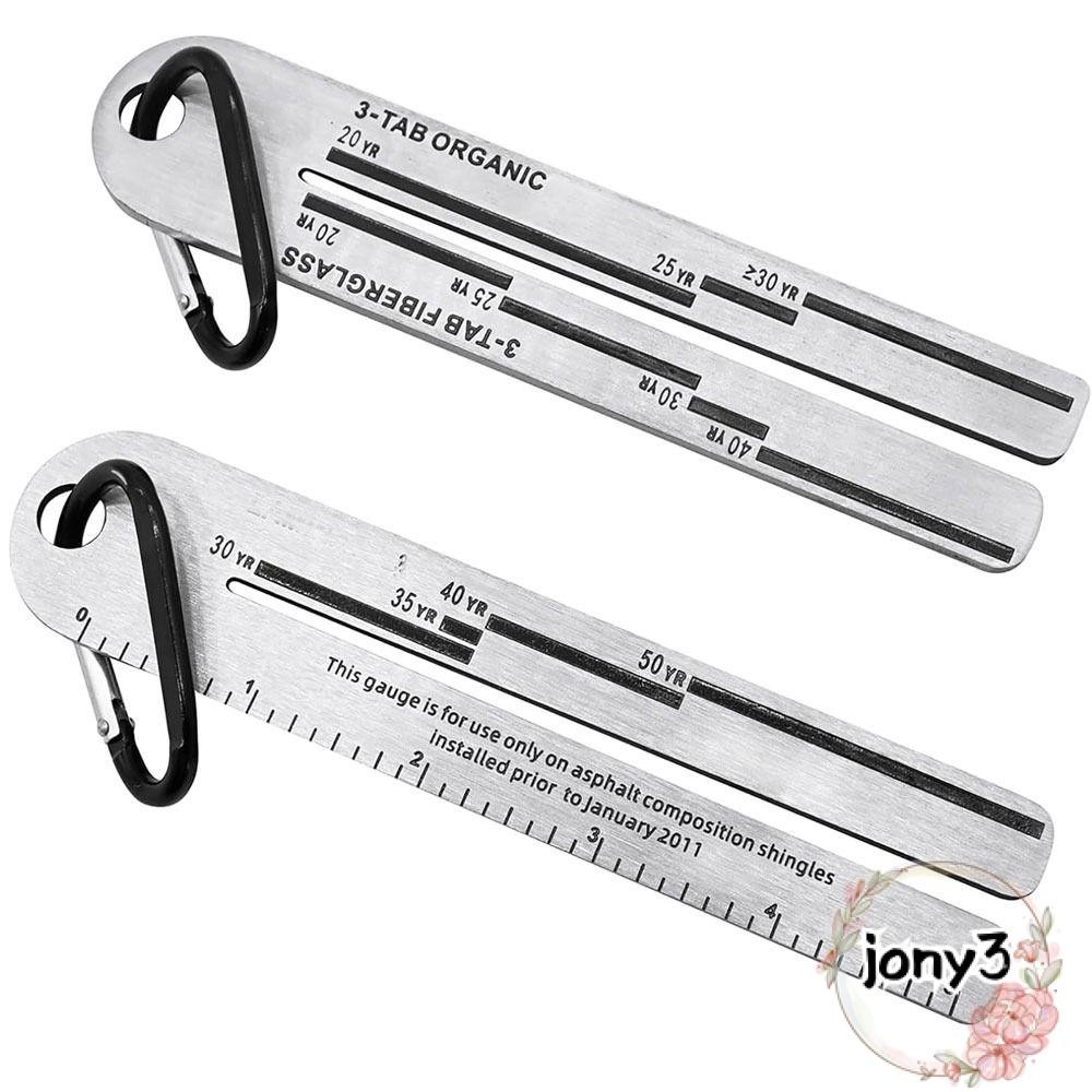 JY Wooden Tile Gauge, Sliver 5In Strip Plate Measuring Tool, Equipment ...