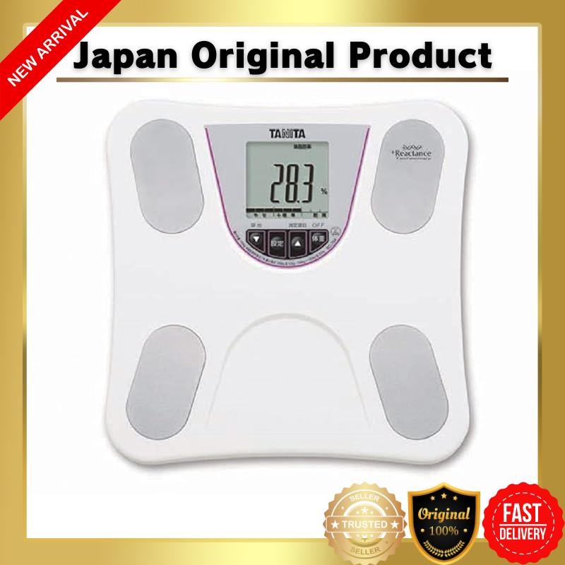 Tanita Body Composition Scale with Step-on Function White BC-754-WH Tanita Body Composition ...