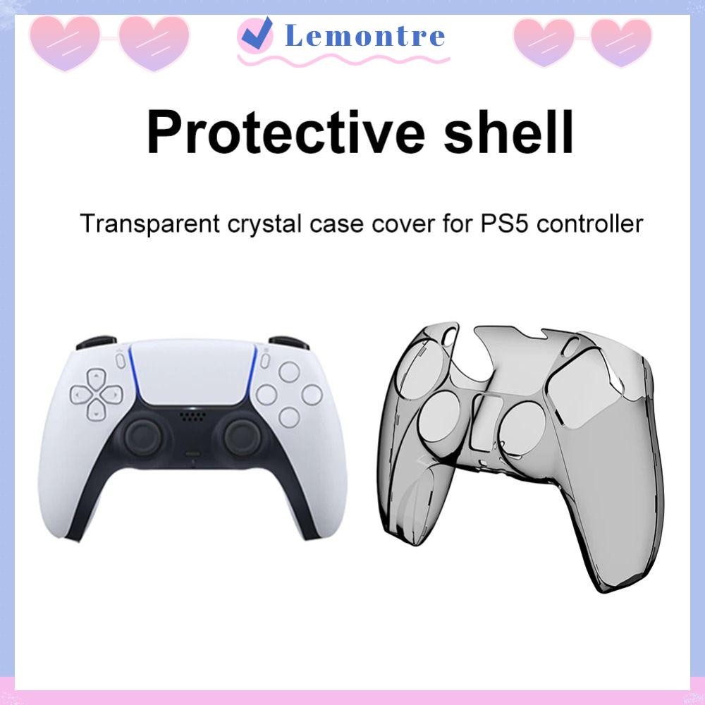 LEMONTRE Game Controller Shell Transparent For PS5 Accessories ...