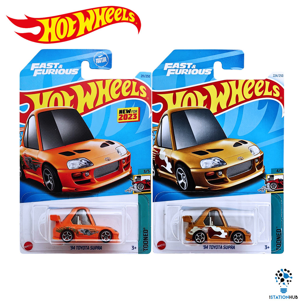Hot Wheels TOONED | '94 Toyota Supra Car | Hotwheels Mattel Cars ...