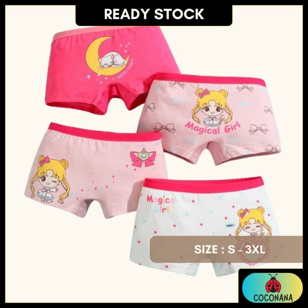 Coconana Kids Girl Underwear 2-12 Seluar Dalam Budak Perempuan Spender ...