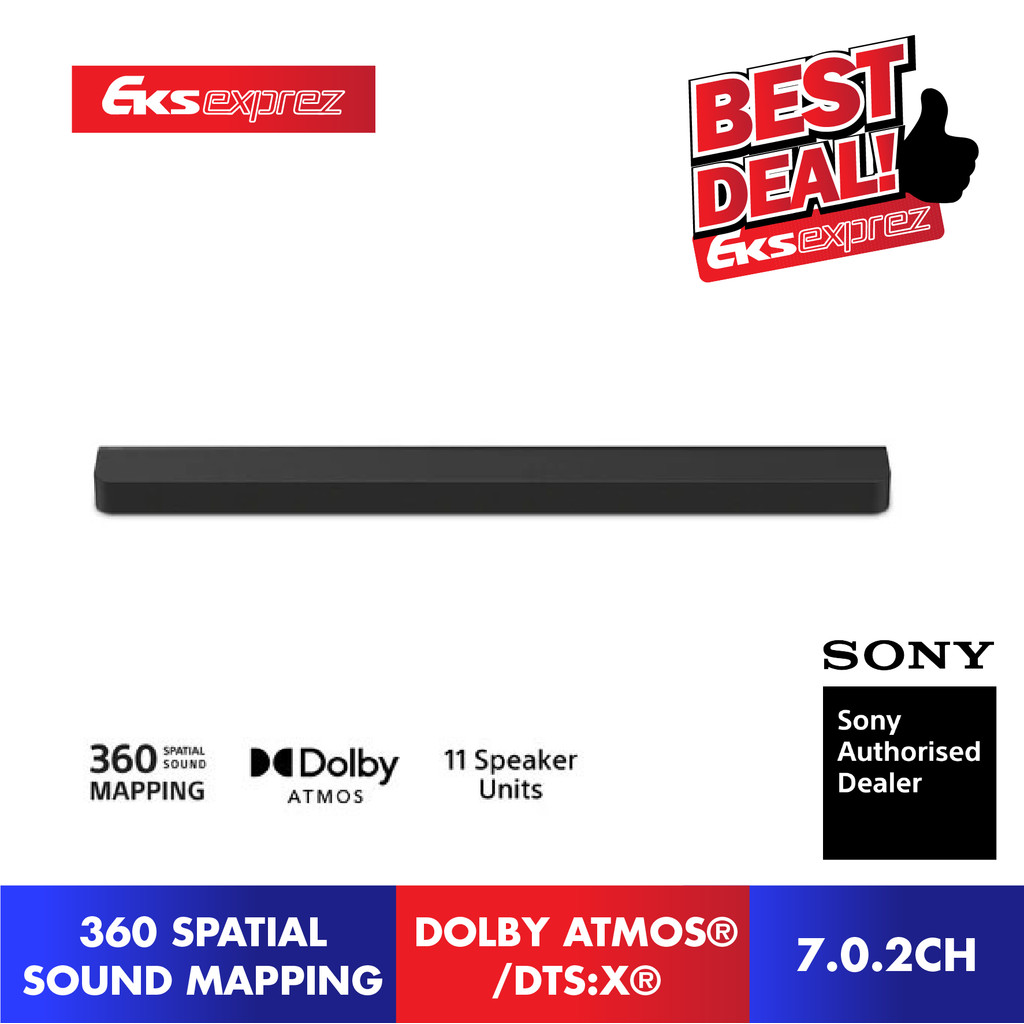 Sony BRAVIA Theatre Bar 9 | 360 Spatial Sound Mapping | Dolby Atmos ...
