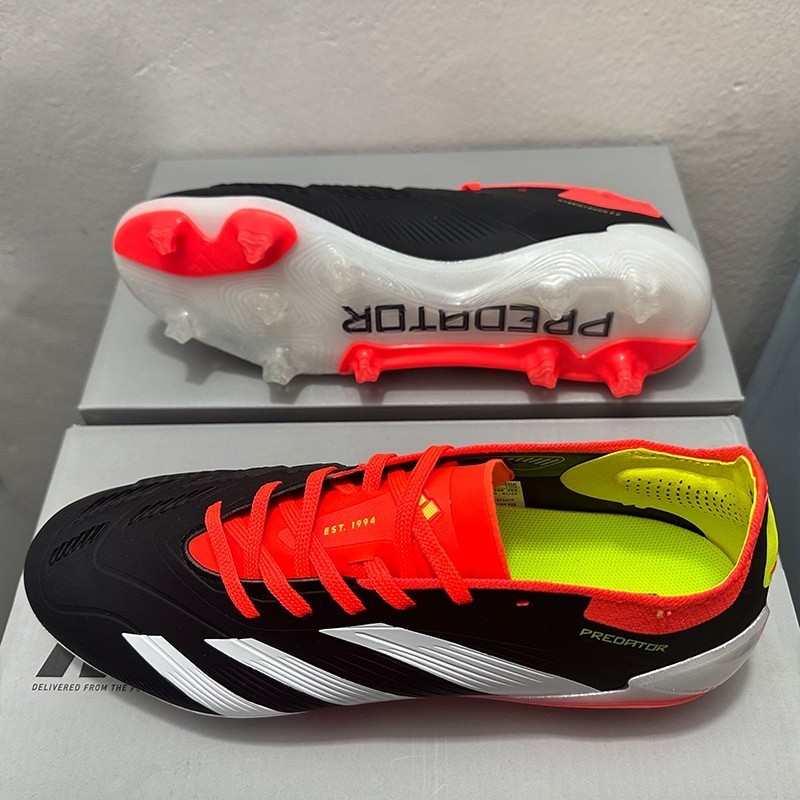 Predator 2024 Elite Laced SOCCER Shoes With Stud SOCCER Sole FG ...