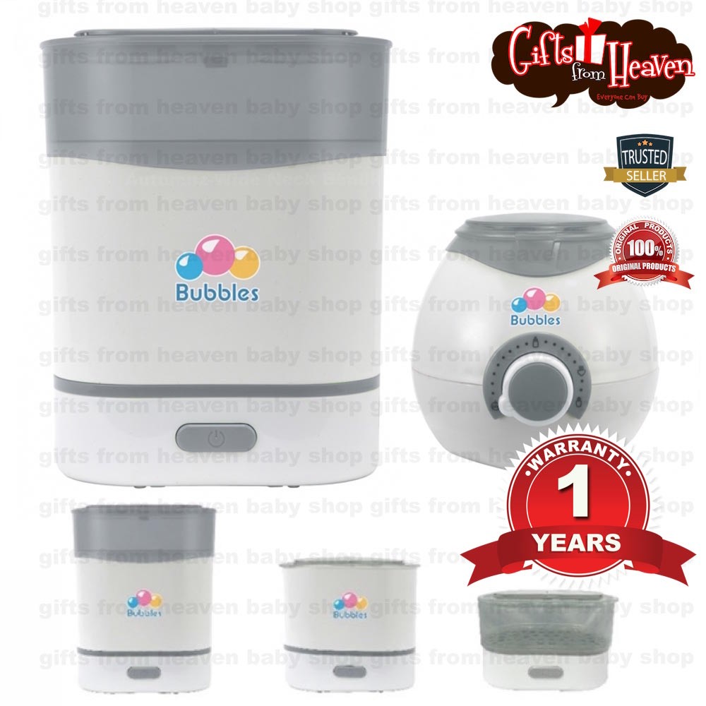 Bubbles Combo Sterilizer Warmer (1 yr warranty) | Shopee Malaysia