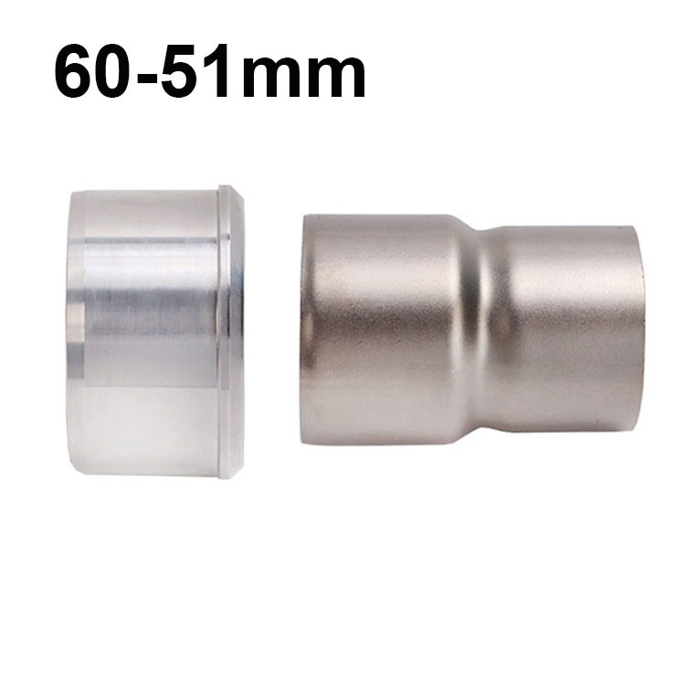 Universal 60-51MM Motorcycle Exhaust Muffler Pipe Adapter Midpipe ...