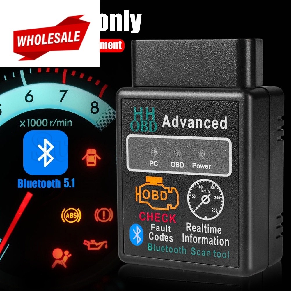 (BC) Car Fault Detector / OBD2 Car Diagnostic Scanner Tool / Bluetooth ...