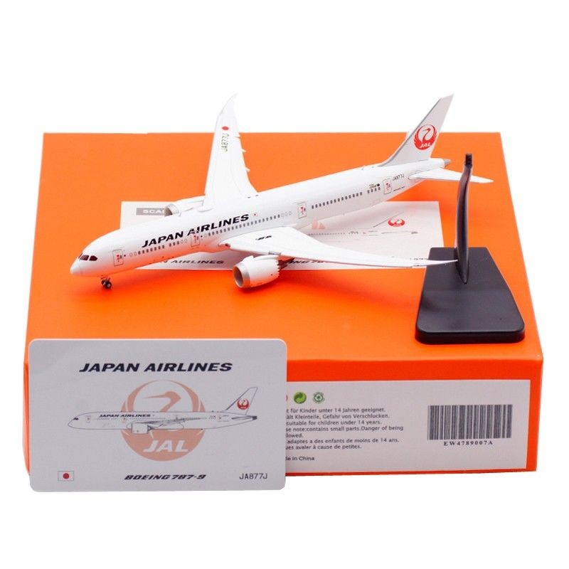 Jc Wings 1: 400 Airplane Model Alloy JAL Japan Airlines B787-9 JA877J ...