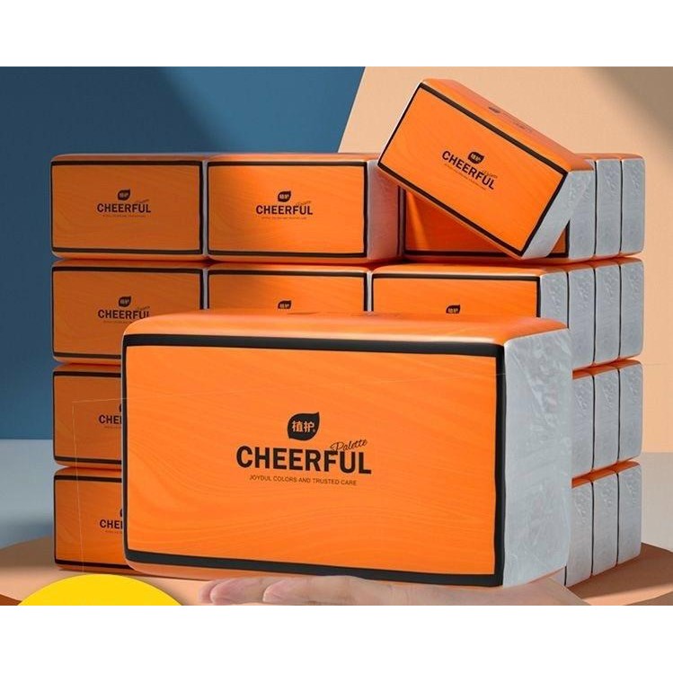CHEERFUL tissue facial tissue pocket tissue Botare Air-Cushion Face ...
