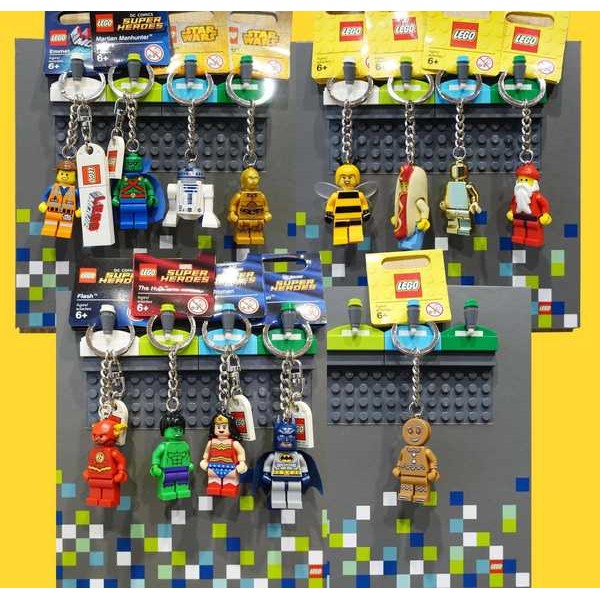 lego keychain keychain lego Rantai Kunci Lego, Ninja, Iron Man, Batman ...