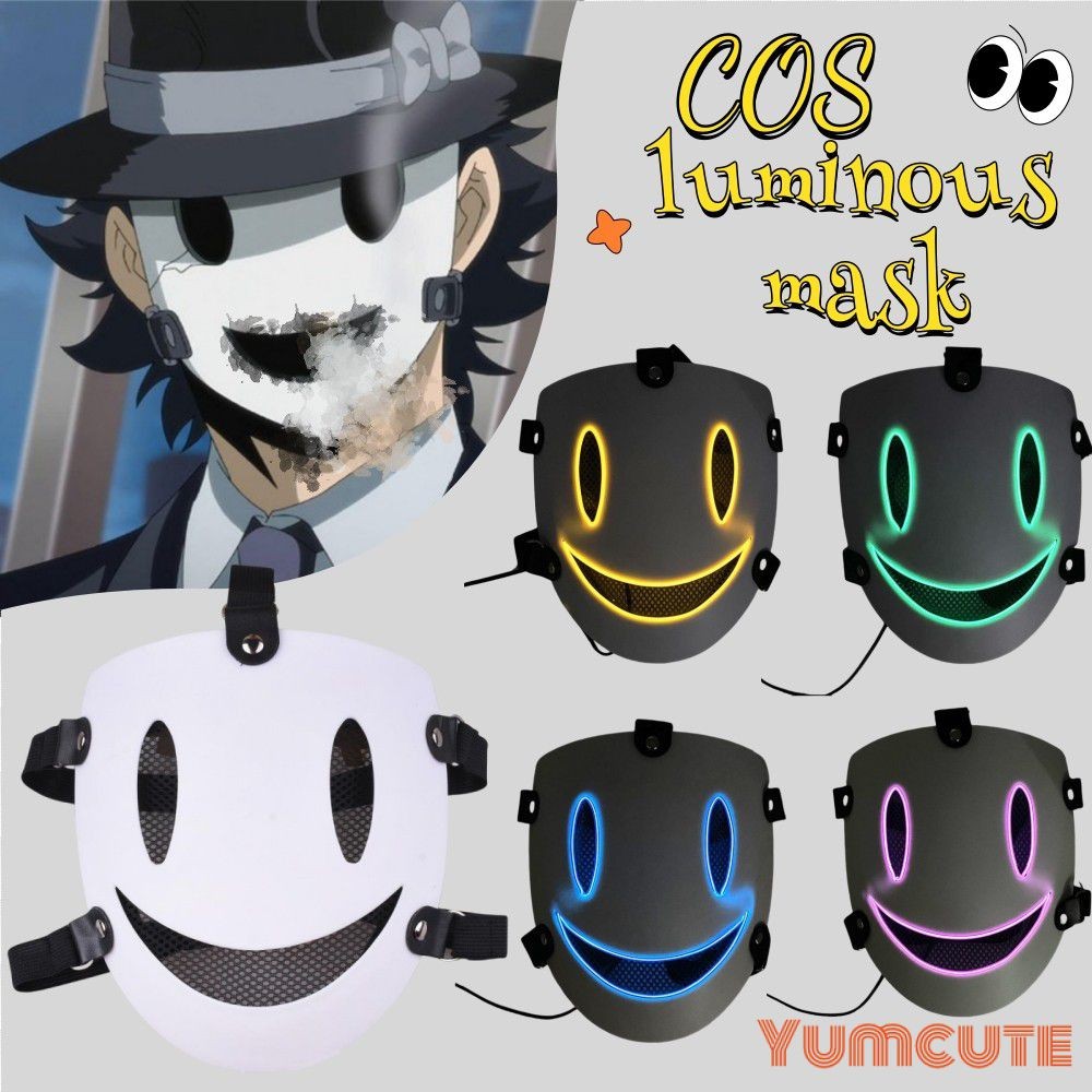 Halloween Led Light-up Mask Sky Invasion High-rise Invasion Cosplay ...