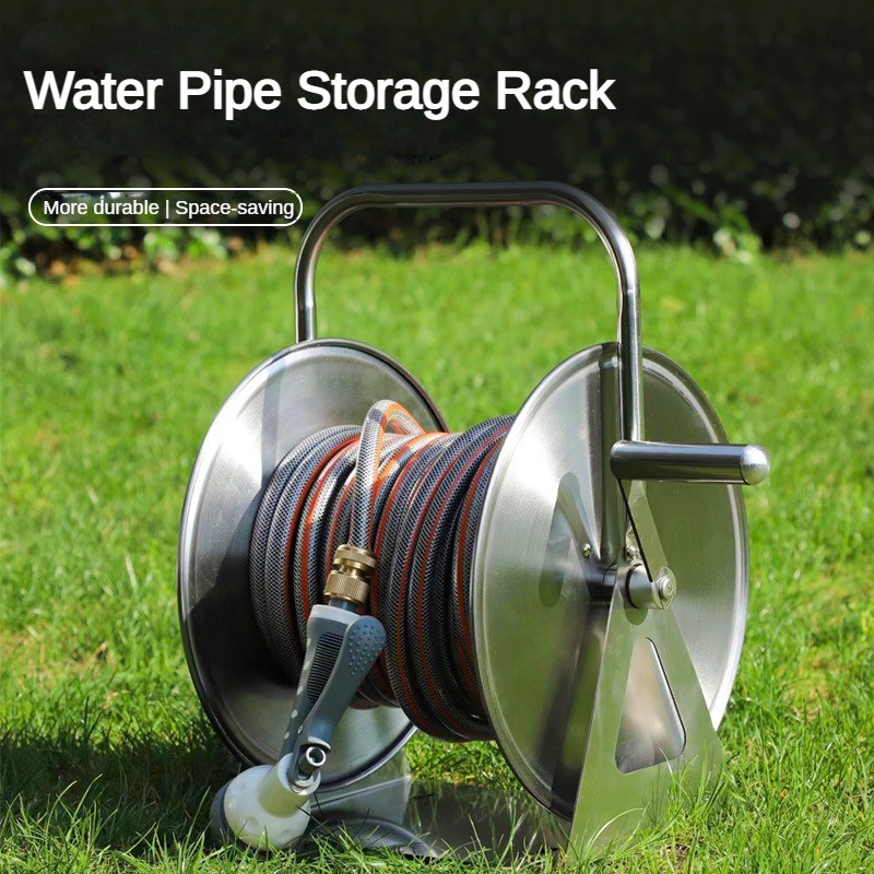 Household Car Washer Water Pipe Storage Rack Wall Mounted Water Pipe ...