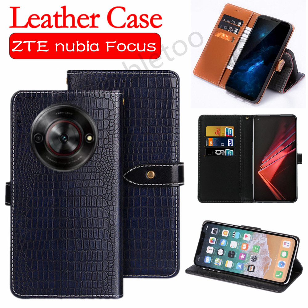 Flip Leather Phone Case For ZTE nubia Focus nubiaFocus ZTEnubiaFocus ...