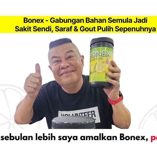 Bonex knee pain supplement drink / minuman khas vitamin sakit sendi tulang dan lenguh badan ...