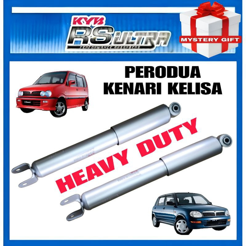 KYB RS ULTRA PERODUA KENARI KELISA ABSORBER REAR HEAVY DUTY ABSORBER ...