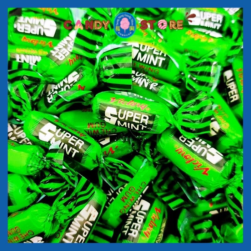 Victory Super Mint Chewing Gum 30pcs (土) HALAL | Shopee Malaysia