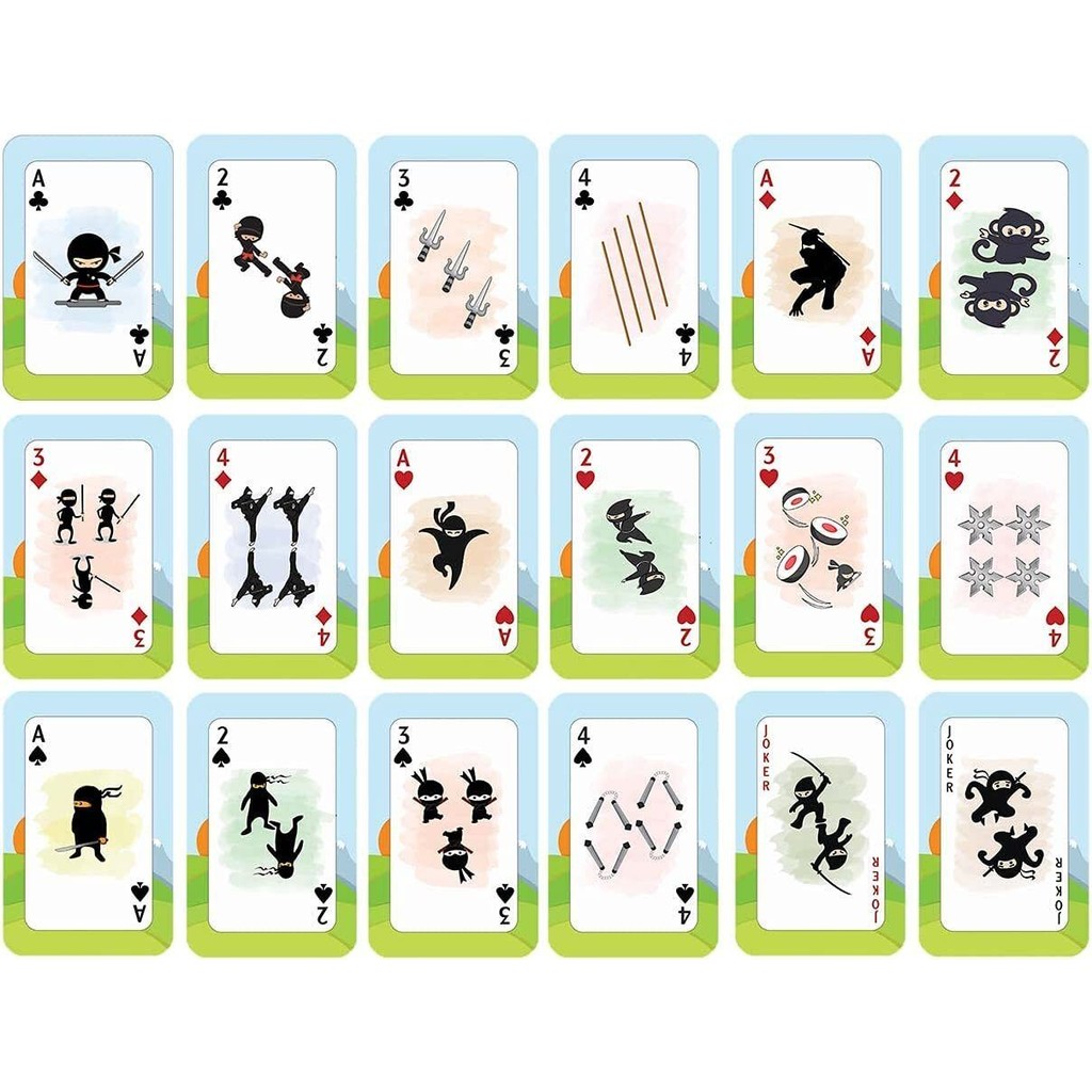 Ninja Playing Cards ( 1 -Deck ) 扑克牌 | Shopee Malaysia