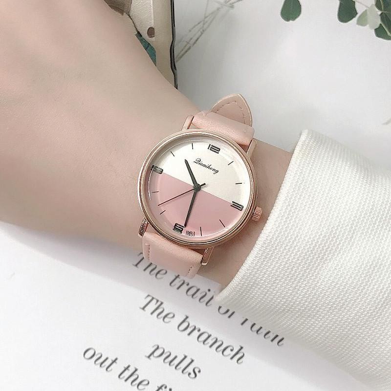 Women's Watch Student Fresh Macaron Trendy Waterproof Quartz Watches ...