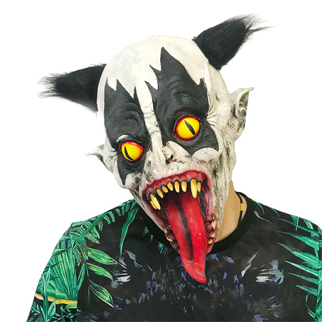 Halloween Whole Person Scary Horror Mask Props Bar Haunted House Props ...