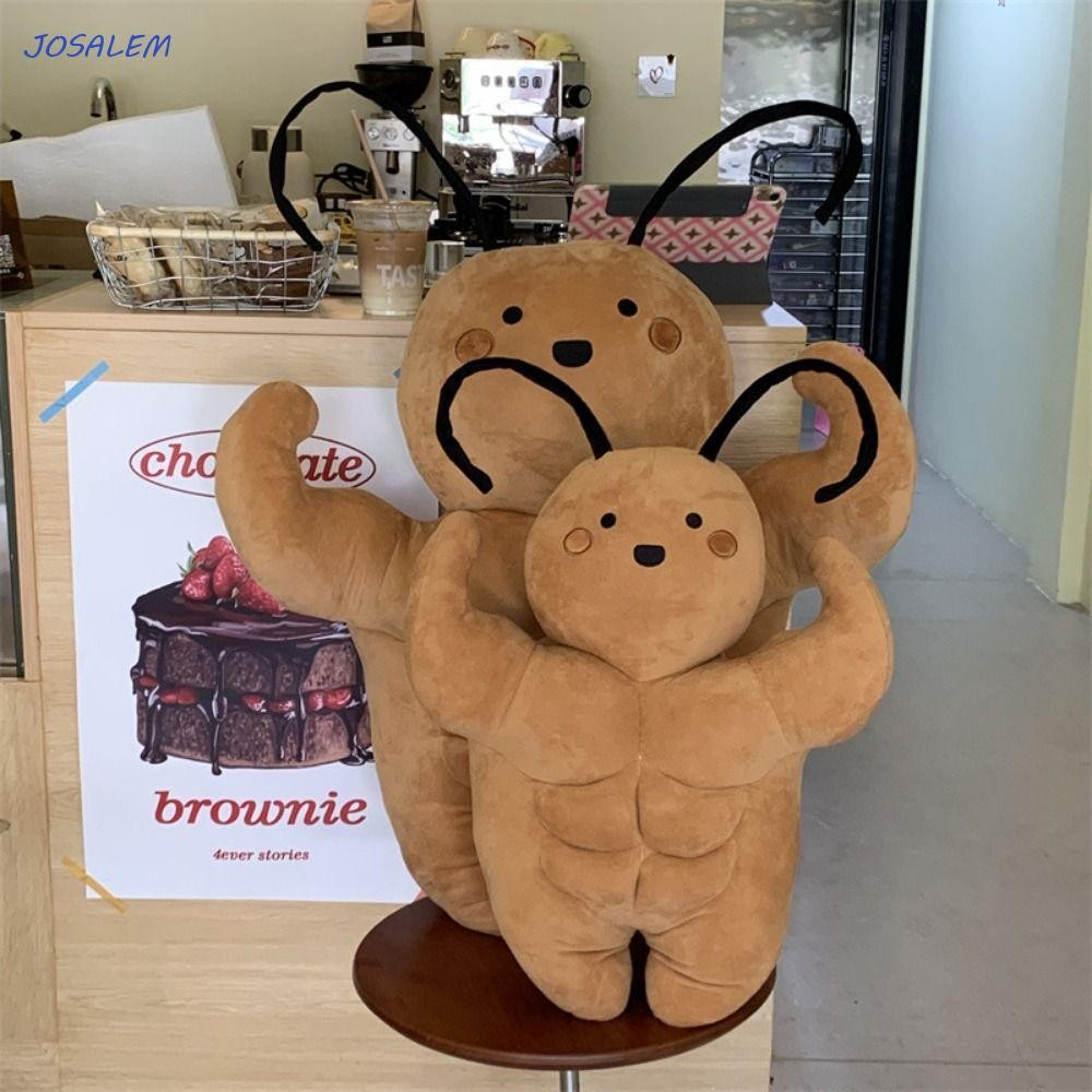 JOSALEM Muscle Cockroach Doll, Y2K Abdominal Muscles Cockroach Plush ...