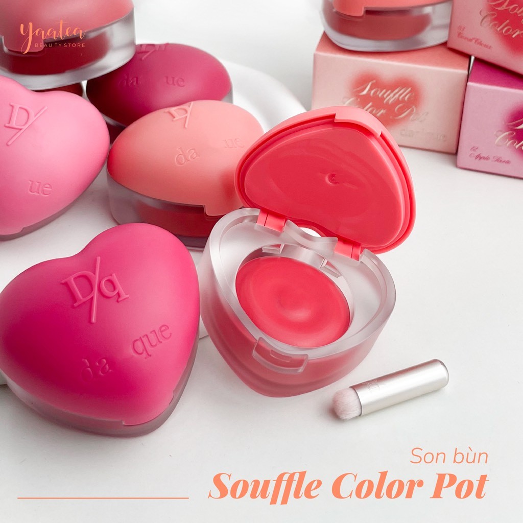 Dasique Souffle Color Pot Mud Lipstick 6.5g | Shopee Malaysia