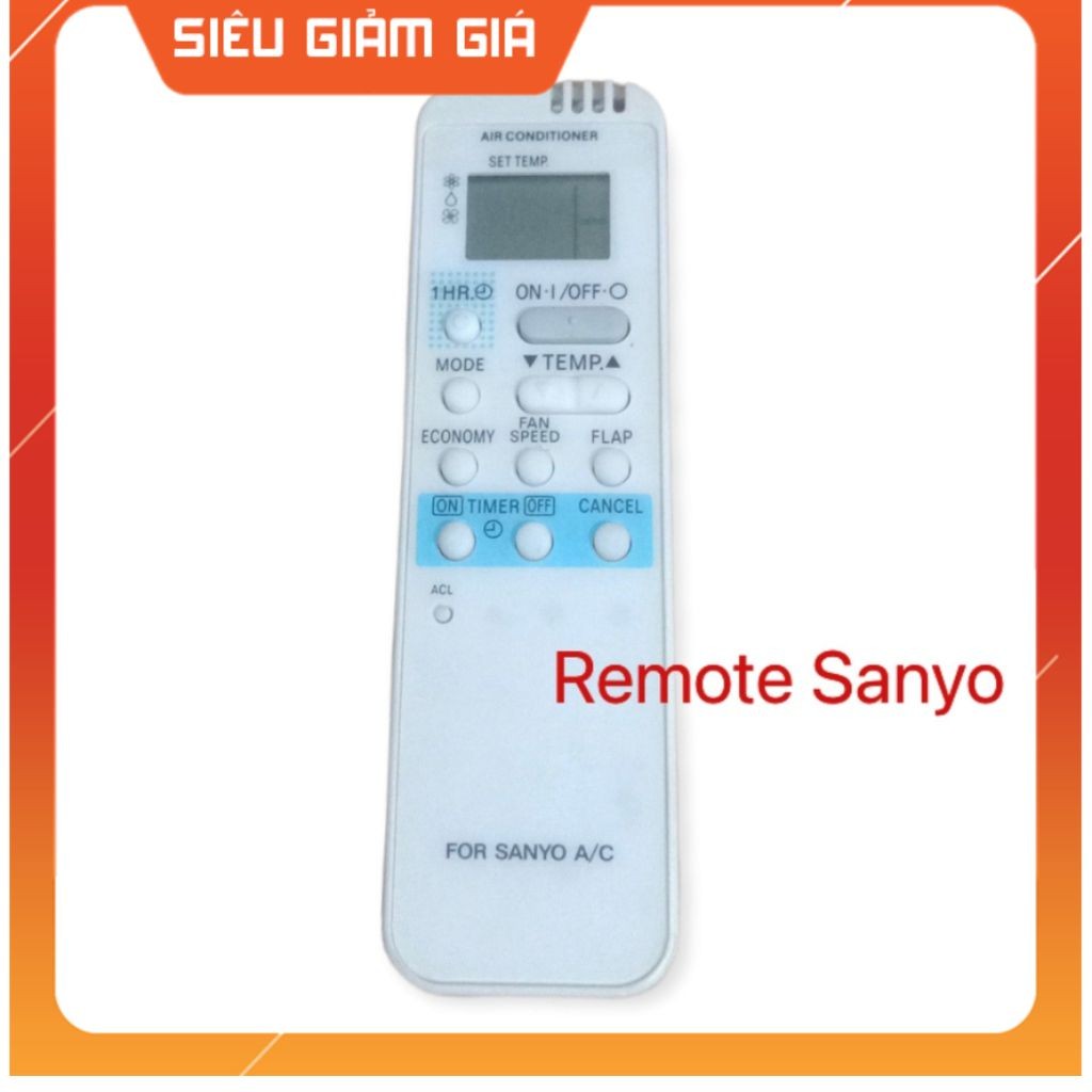 (VTDL)Sanyo Air conditioner Remote control of many types (free ...