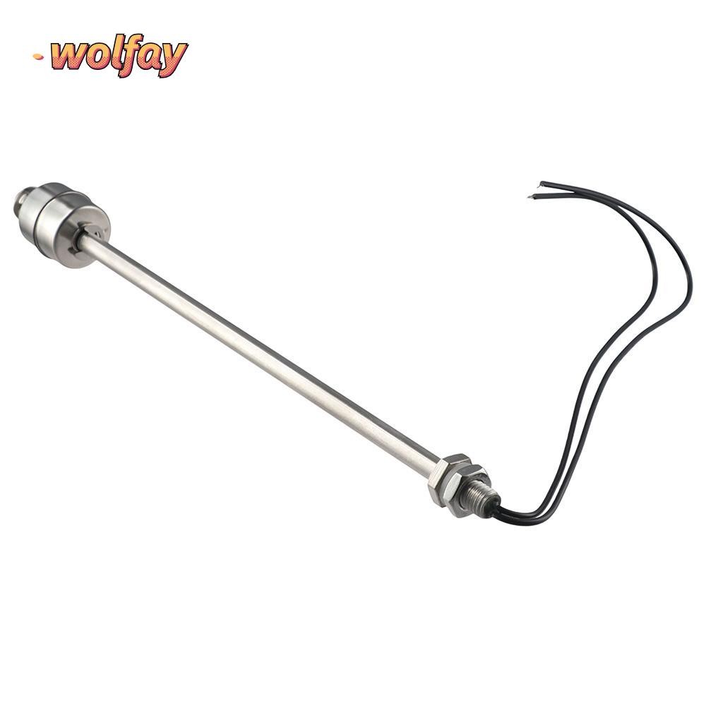 WOLFAY Water Level Sensor, 250mm Length M10 Float Switch, Portable 304 ...