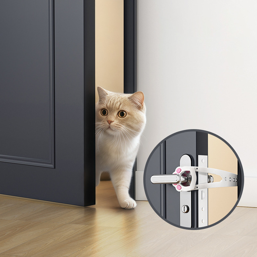 XIJING Pet Door Keeper Artifact Cat Free To Go in And Out of The Door ...