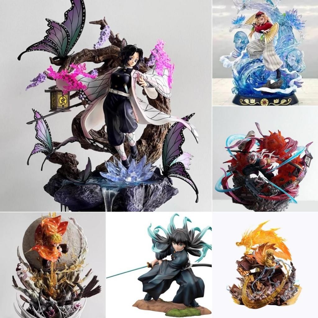 Mystery Box lucky Bag Demon Slayer Figure Tanjiro Nezuko Rengoku ...