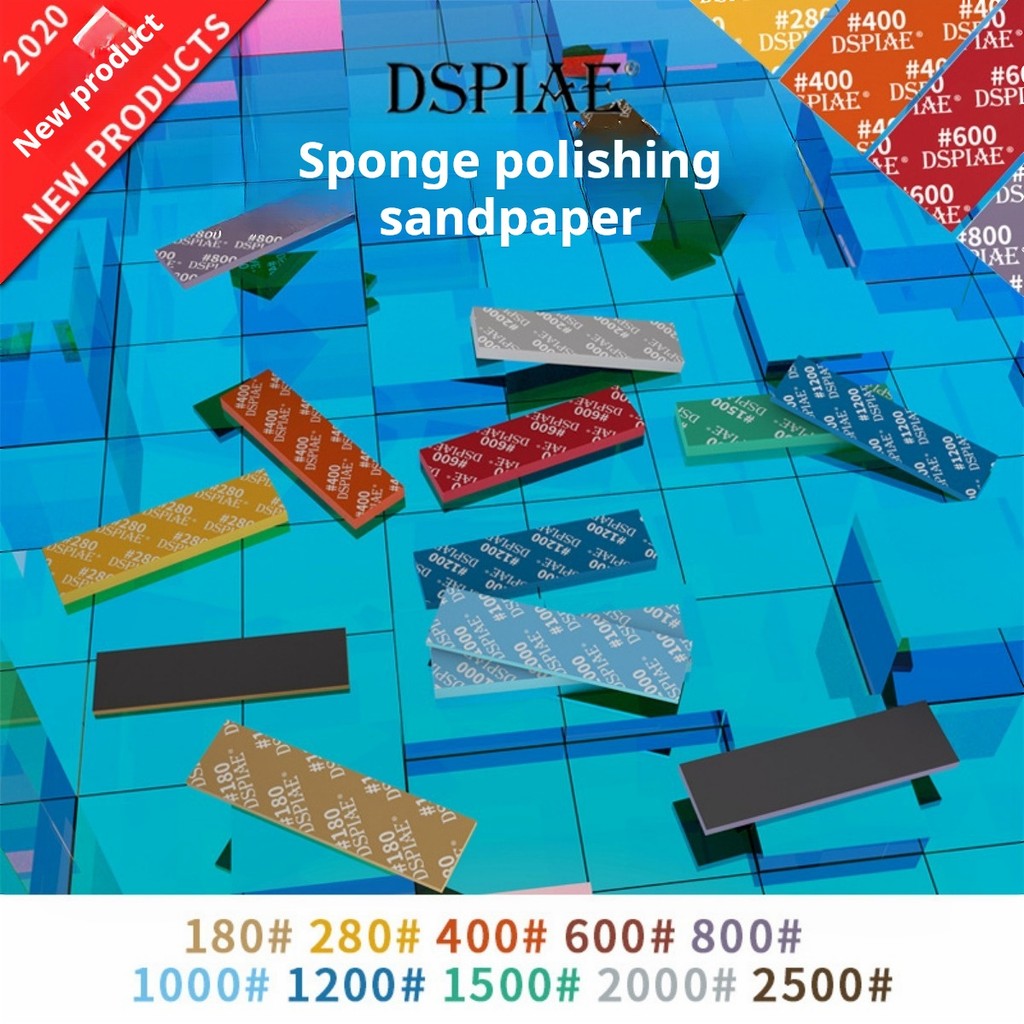 DSPIAE #180~#2500 Sanding Sponge Professional Model Sanding Tool For ...