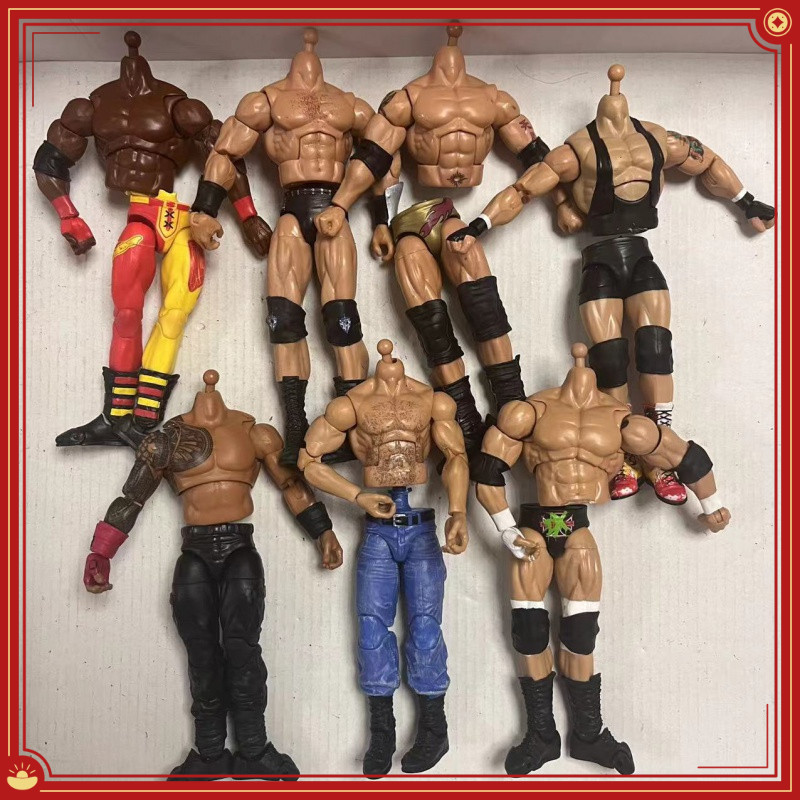 Wwe Wrestler figure Defective Body Accessories 6-7 Inch Action figure ...