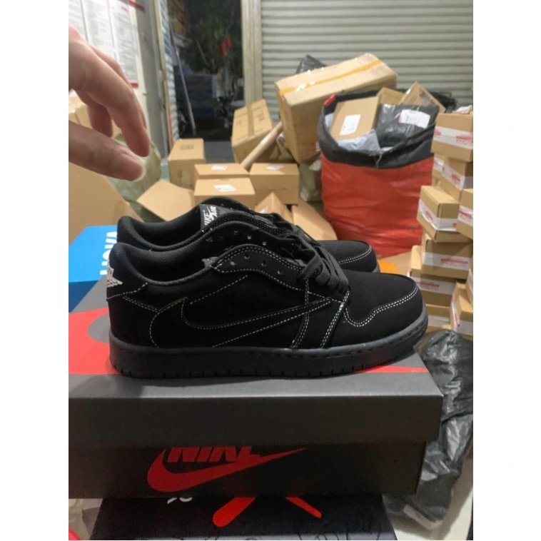 Travis Scott x Mens Air Jordan 1 Low OG Black/Phantom DM7866-001 ...