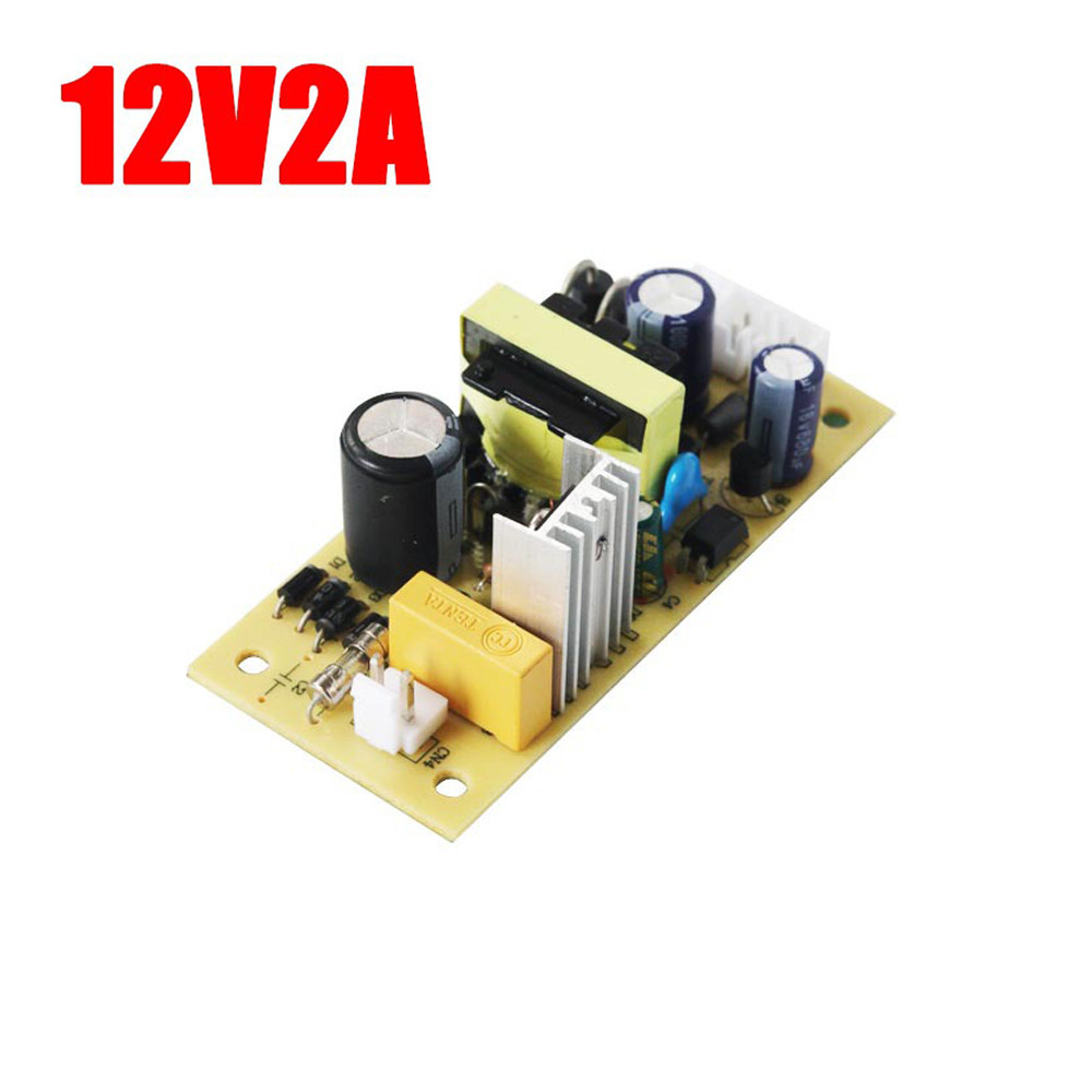 DC12V 2A Switching Power Supply Board AC-DC Converter AC110-240V to 12V ...