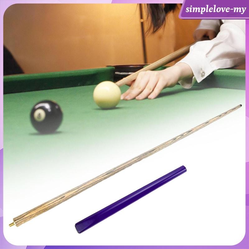 [SimpleloveMY] 3/4 Split Pool Cue Wooden Billiard Cue Practical Punch ...