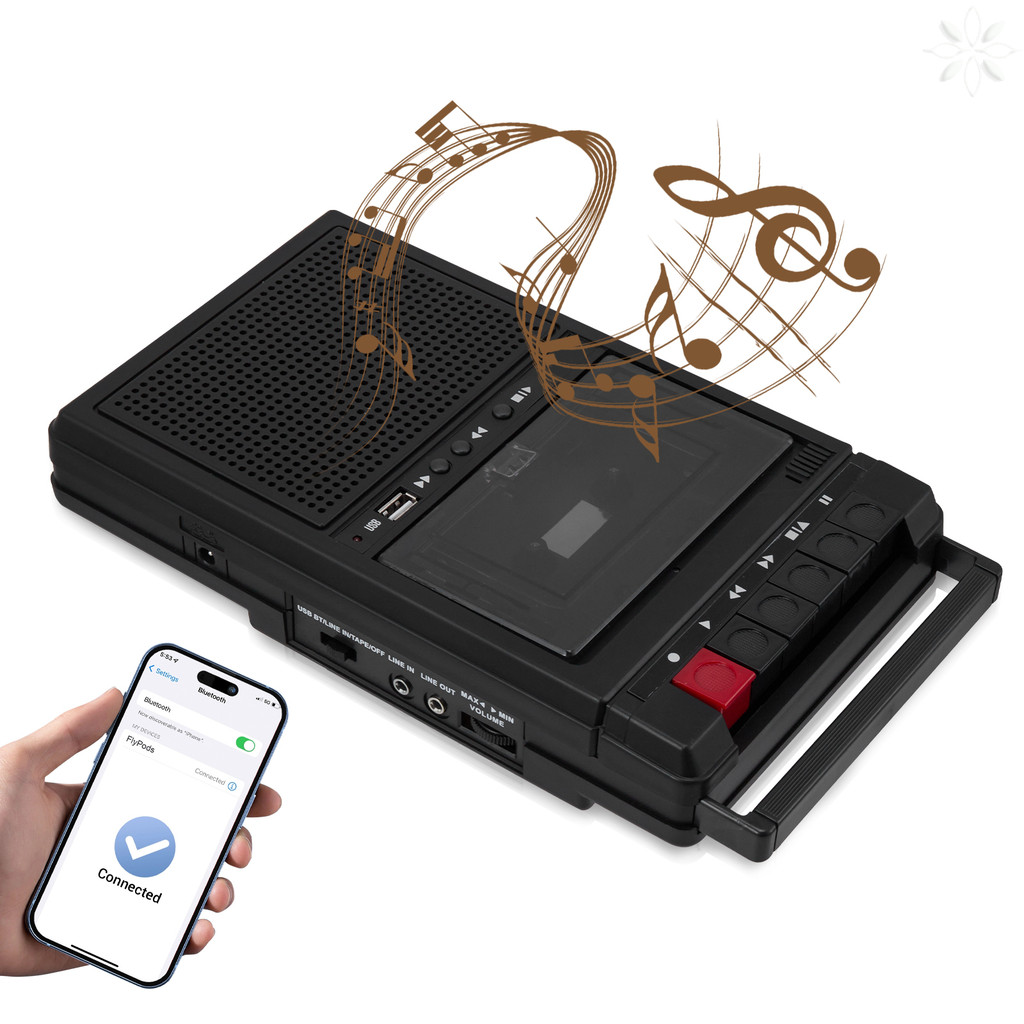 ⭐️Local Stock⭐️ Cassette Player Converter, Portable Cassette To MP3 ...