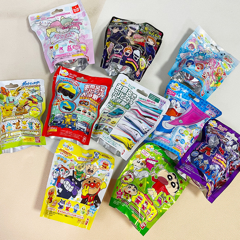 Bandai Japan Kids Bath Bombs - Pokémon, Ultraman, Pikachu, Bathing Bath ...